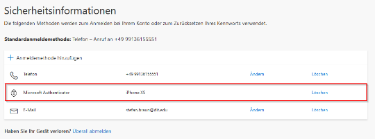 MFA Authenticator App | MyTHD